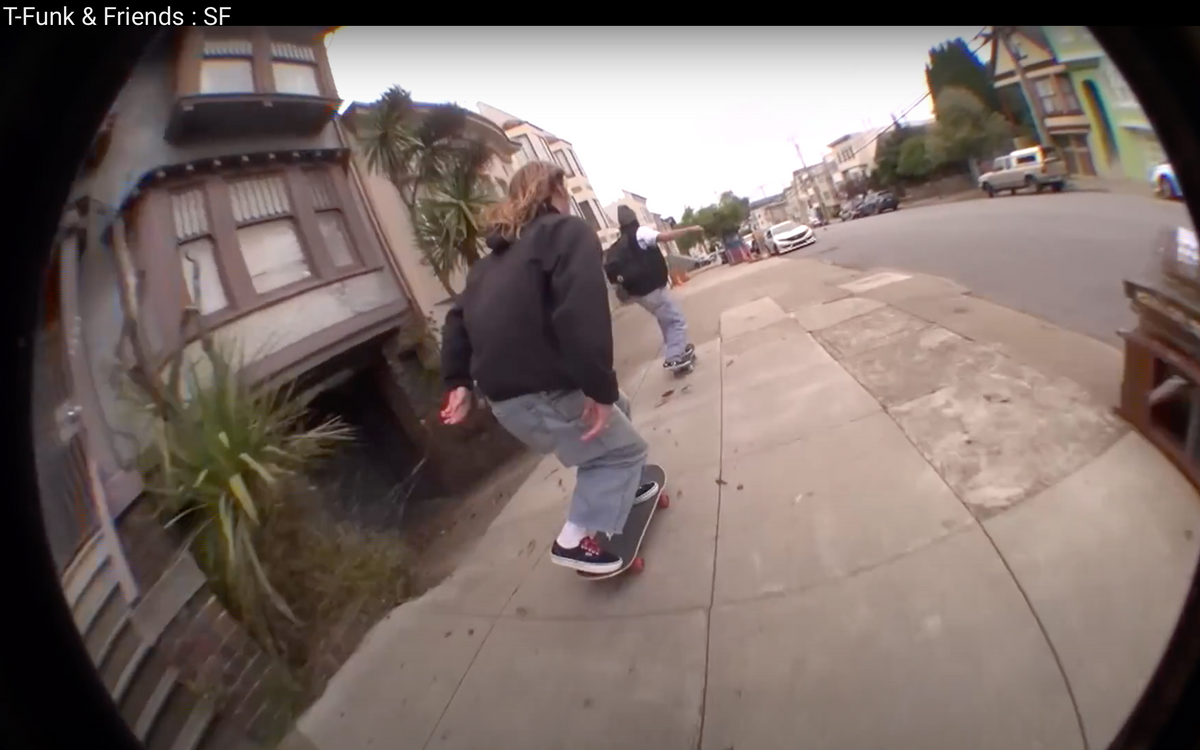 T Funk y amigos en San Francisco | Paradis tienda skate Madrid ...
